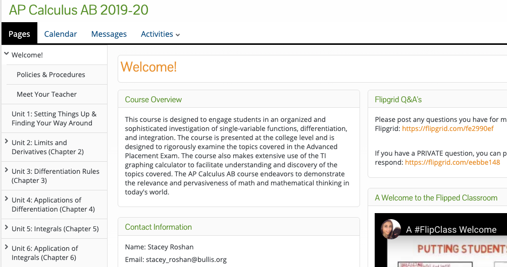 Sharing My Full Online AP Calculus AB Curriculum + Honors Algebra 2 # ...